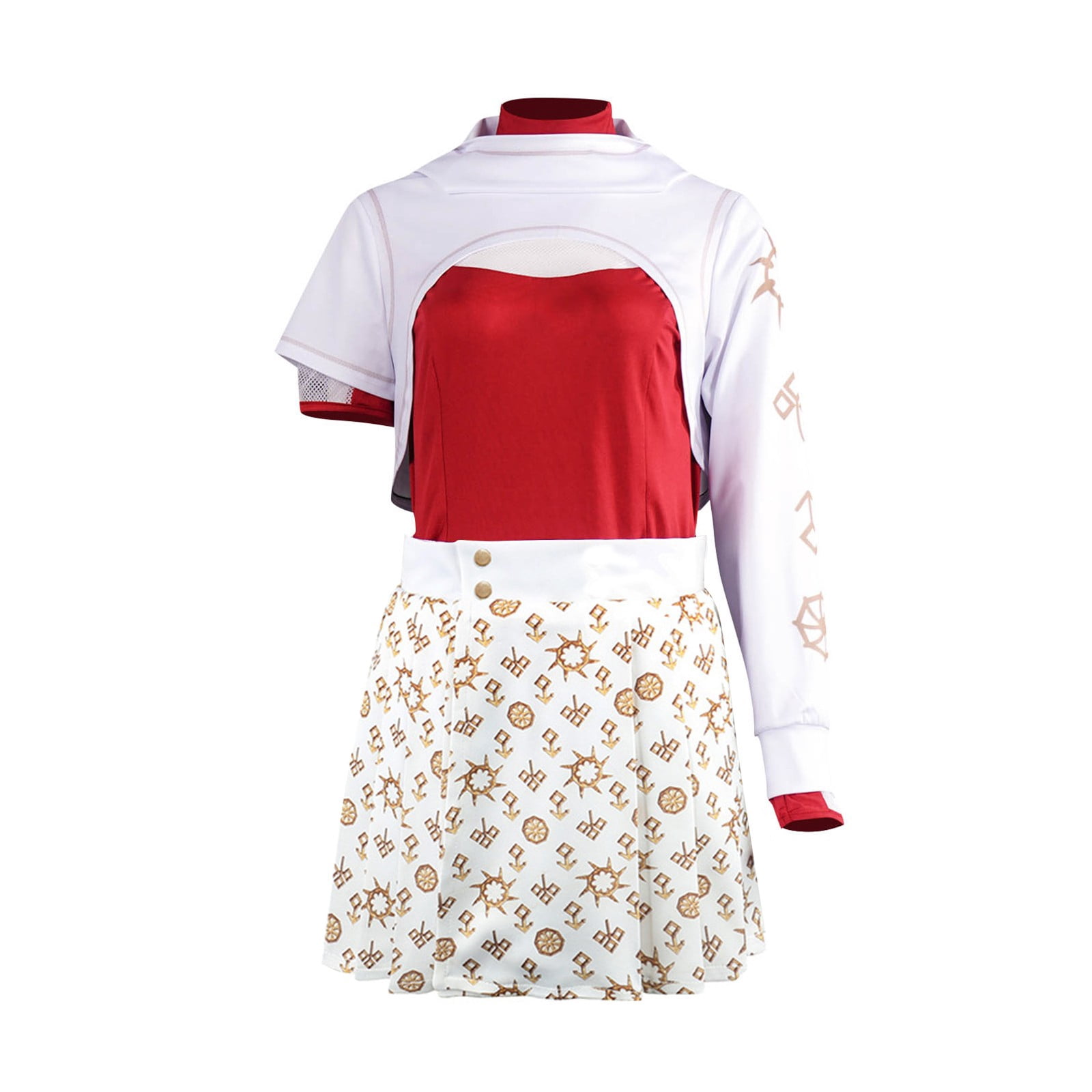 Zombies 4 Girls Red Dress Cosplay Costume - Girls Zombie School Nova ...