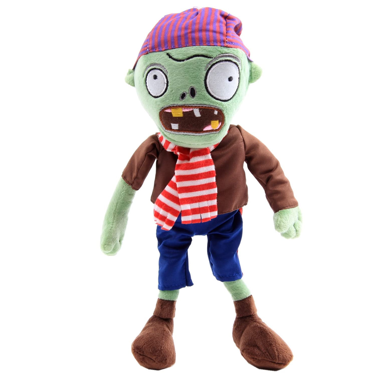 Zombies Plush Toys Game Green Pirate Zombie Plushies Stuffed Soft Doll ...
