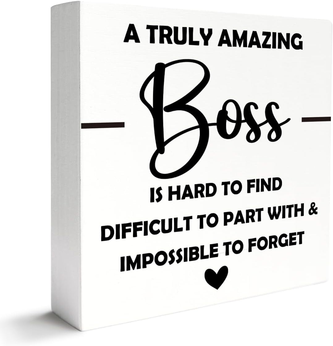 Zomyto 5"x5" Boss,Appreciation Thank You for Best Boss,A Truly Amazing ...