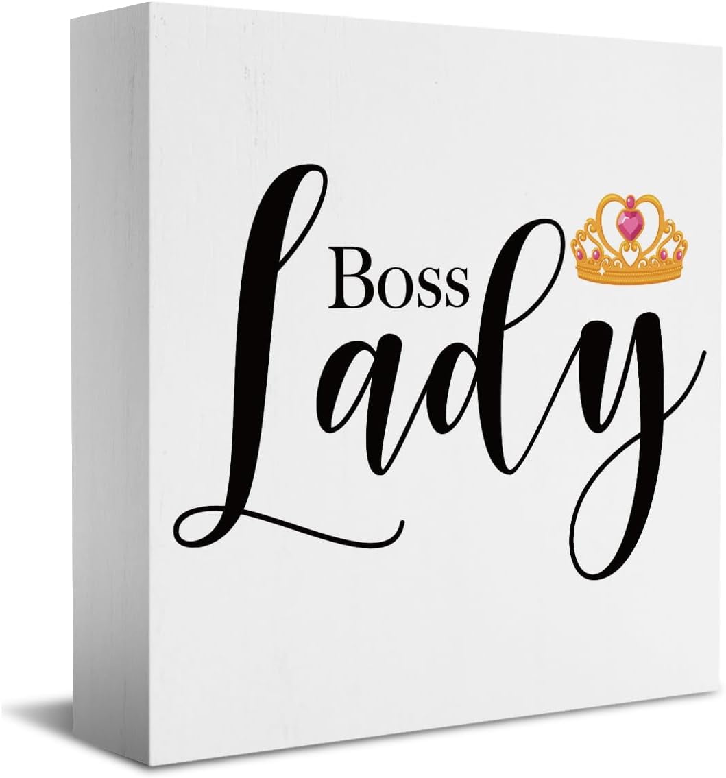 Zomyto 5"x5" Boss Ladys For Women Best Boss Congratulations Promotion ...