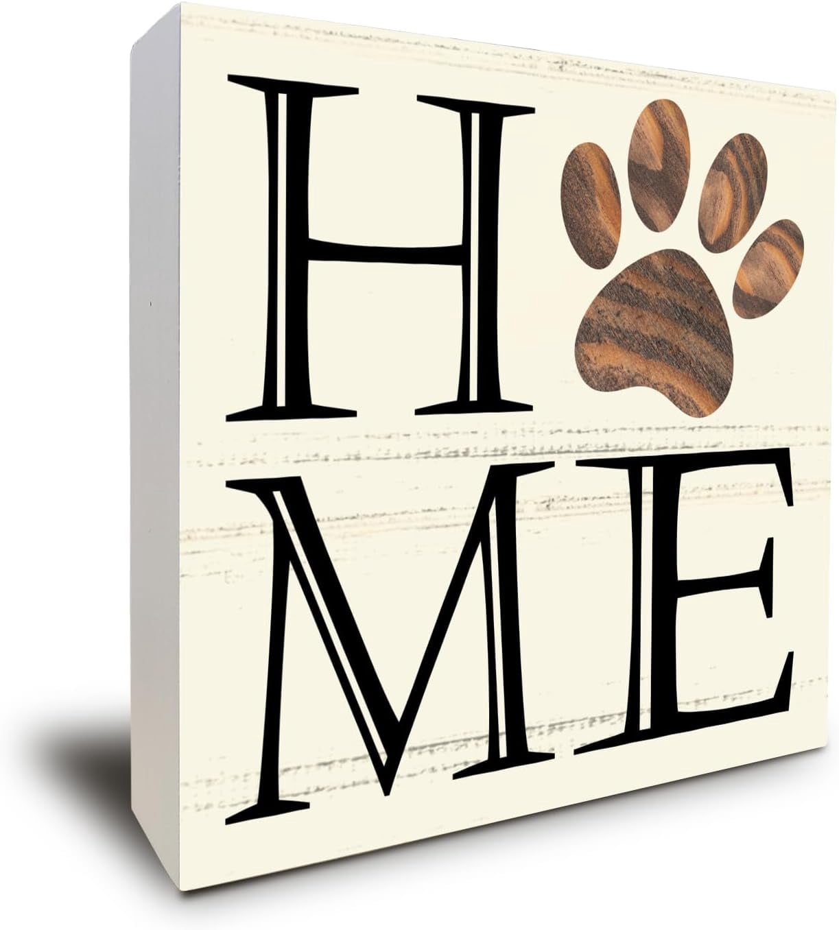 Zomyto 5"x5" Dog Decor,Dog Decorations for The Home Wood Box Sign Block ...