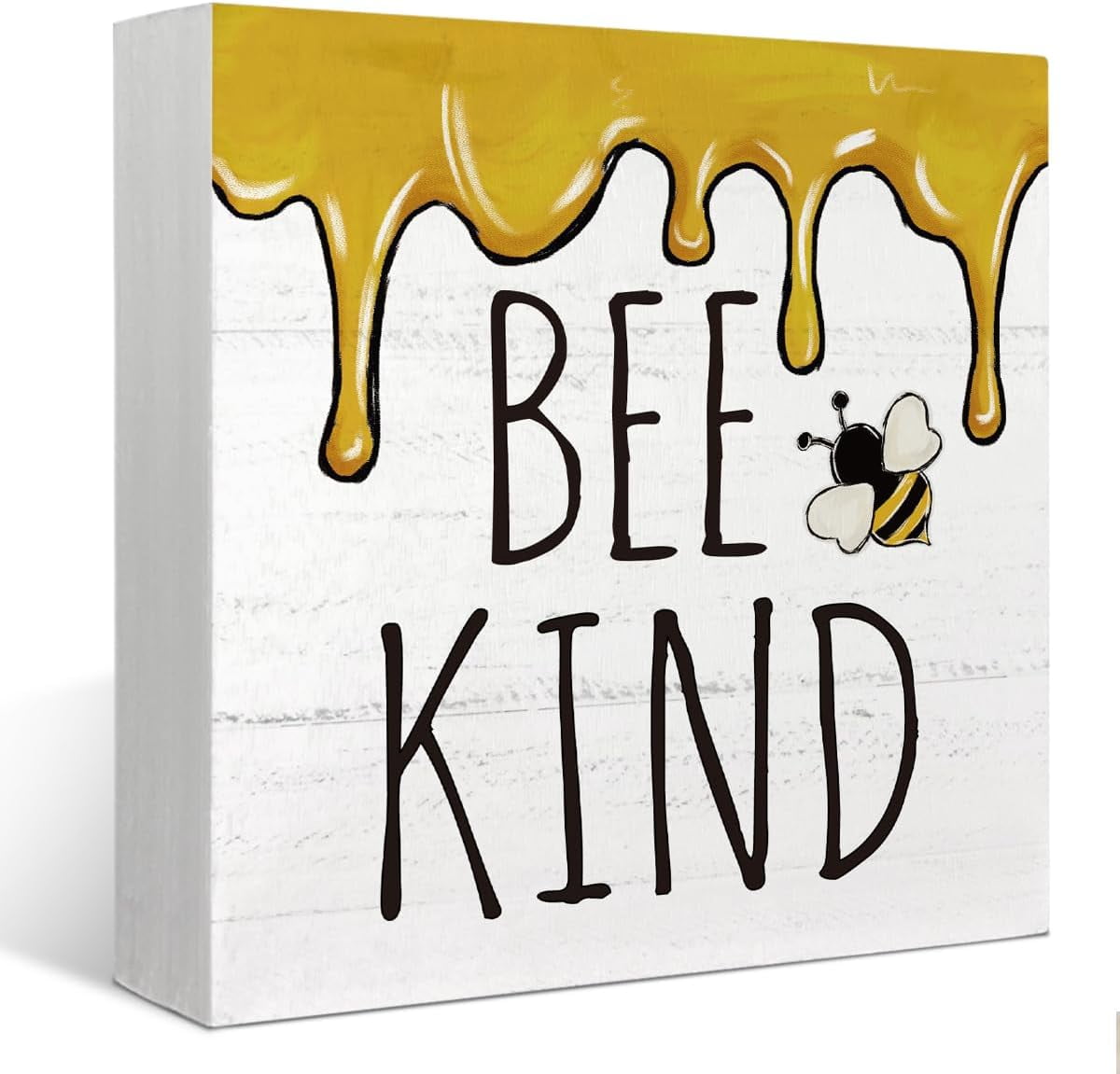 Zomyto 5"x5" Summer Bee Decor, Yellow Summer Decorations for Home, Bee ...
