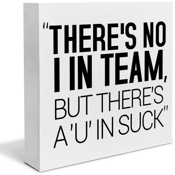 Zomyto 5x5 IN Funny Office Desk Decor Humor Office Cubicle Box Sign ...