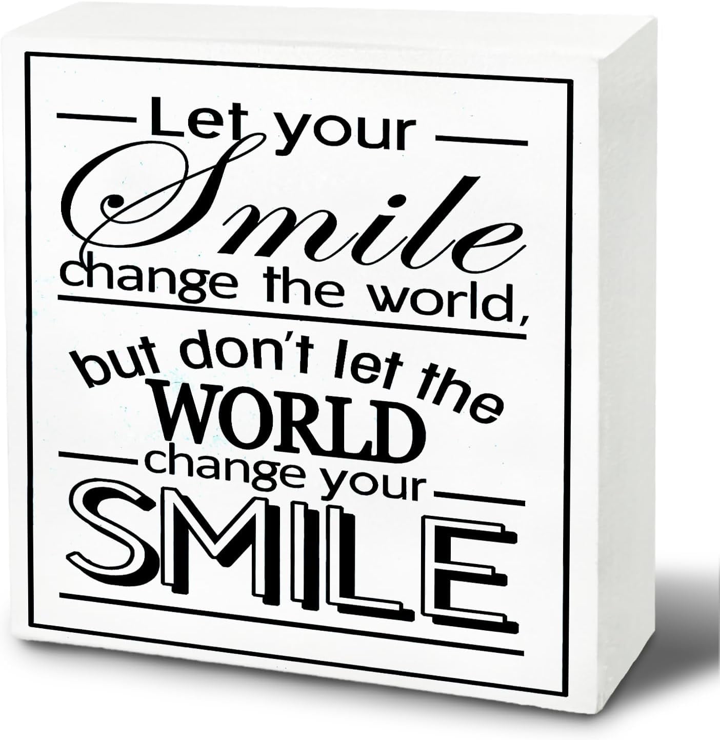 Zomyto 5x5 Inches Encouraging Inspirational Motivational Gifts, Let ...