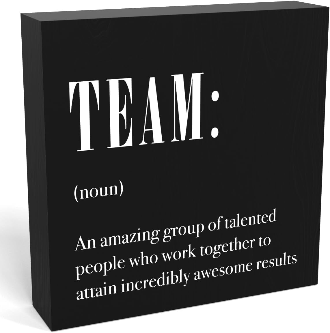 Zomyto 7"x7" Team Noun Teams Office Decor Coworkers Team Teamwork ...