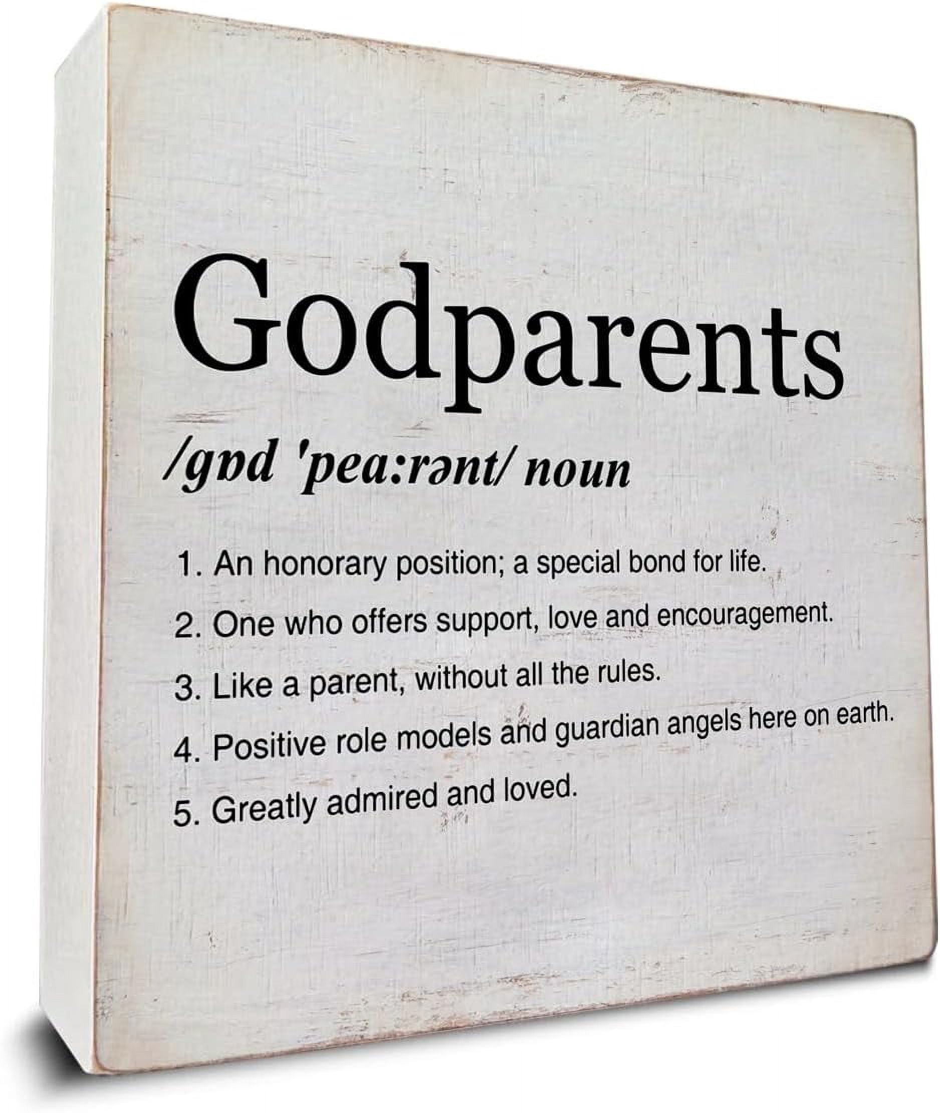 Zomyto 7x7 In Godparents Gifts from Godchild Godparents Definition Art ...