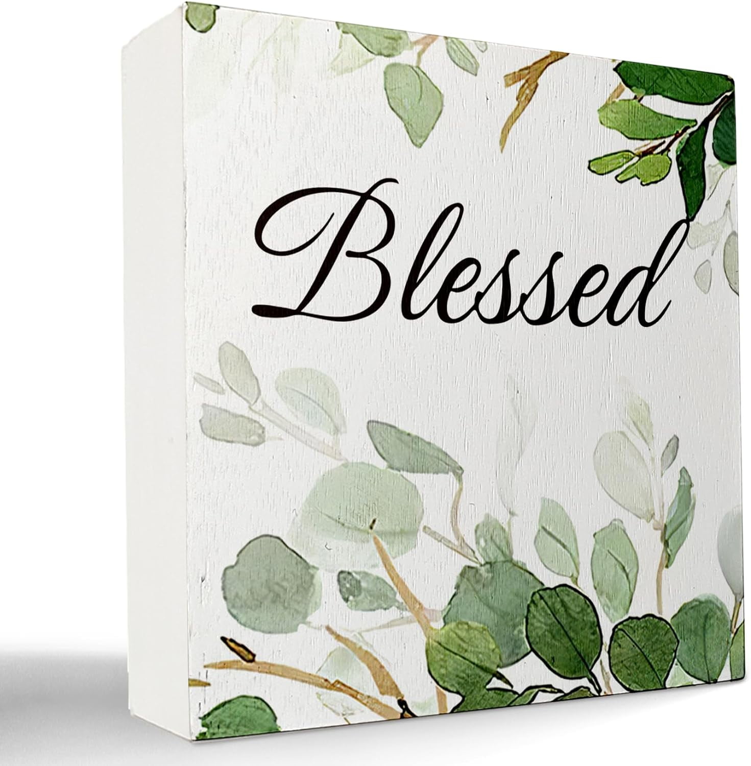 Zomyto 7x7 Inches Blessed signs decor, Blessed sage decor,Blessed ...