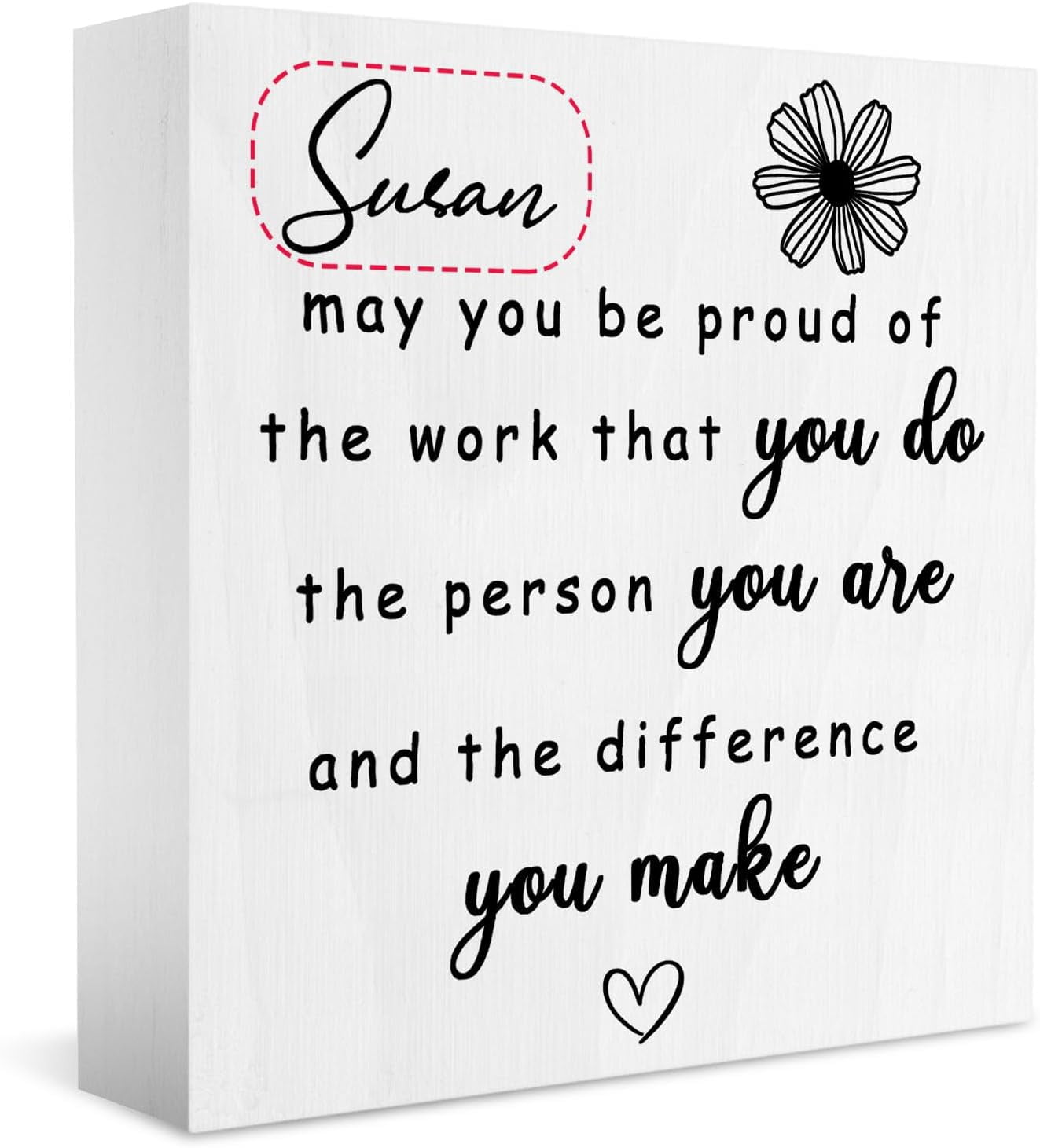 Zomyto 7x7 inches Personalized Inspirational May You be Proud of The ...