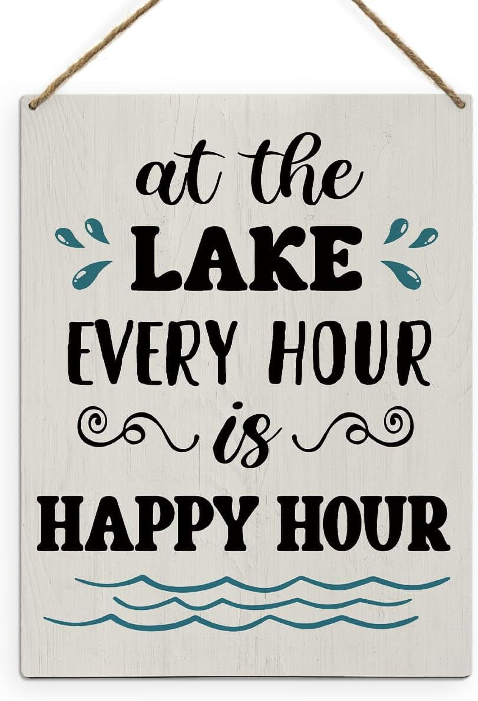 Zomyto 8"x10" Summer Lake House Decor - Lake House Decor for The Home ...