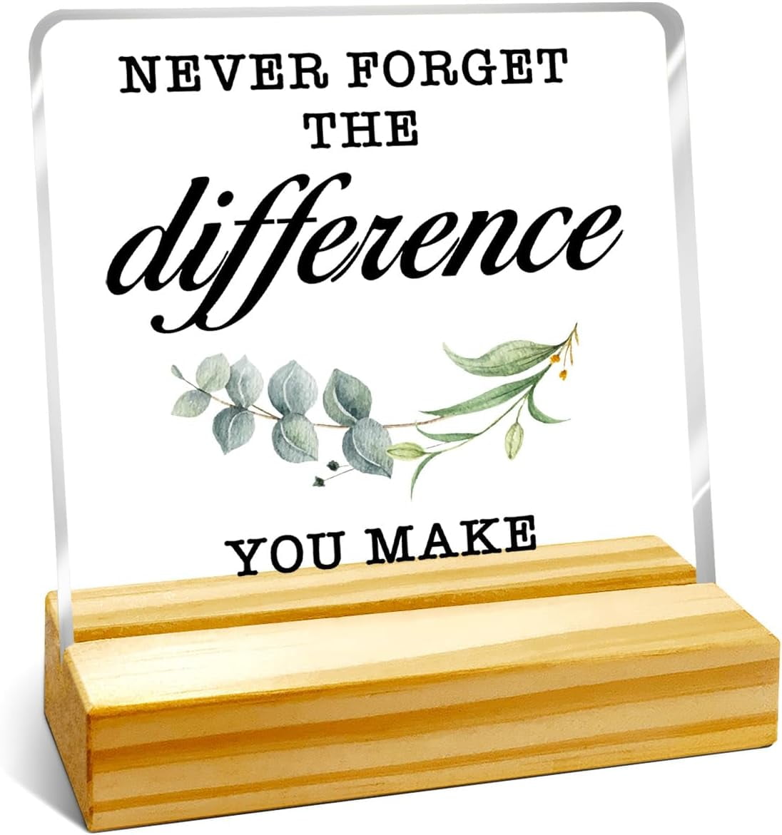 Zomyto Inspirational Acrylic Sign,Motivational Acrylic Plaque,Positive ...