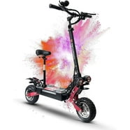 MotoTec Mad Fat Tire 1600w 48v Electric Scooter with Seat - Walmart.com
