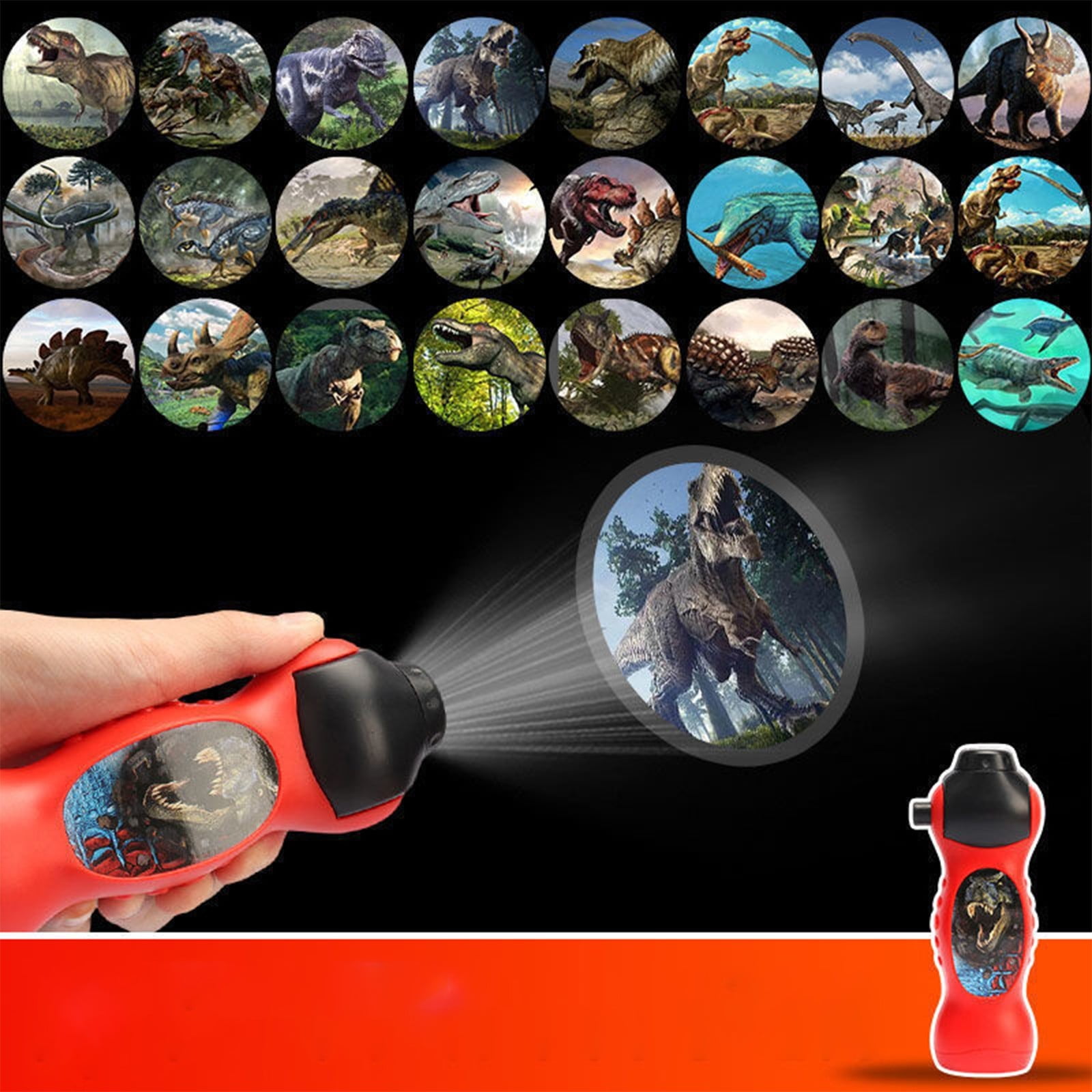 Zonao Children's Projector Light Toy 24 Patterns Torches Toys for Girl ...