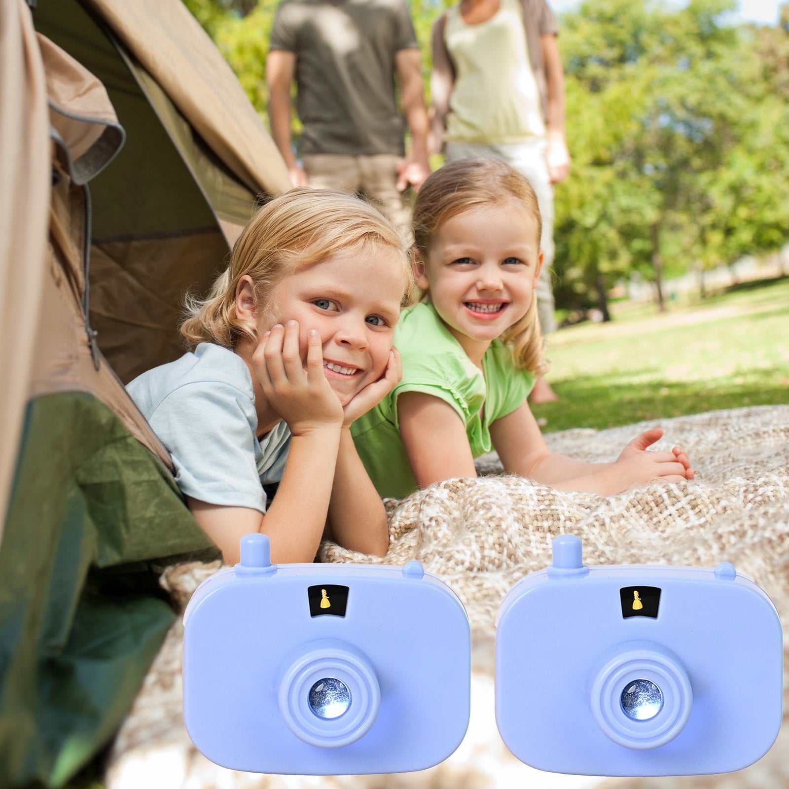Zonao Portable Mini Cute Kid Character Projection Camera Toy,Enhances ...