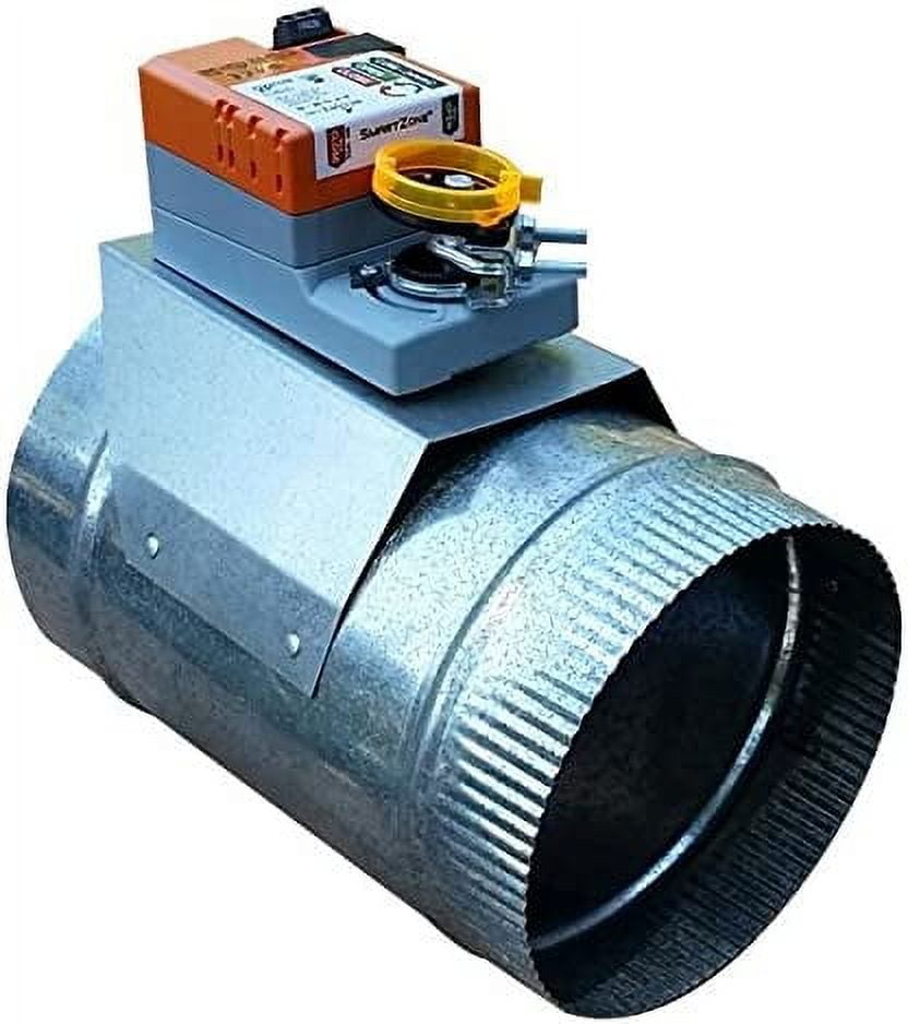 Zone Damper 7" Round Professional-Grade (HVAC Zoning) - Preminum ...