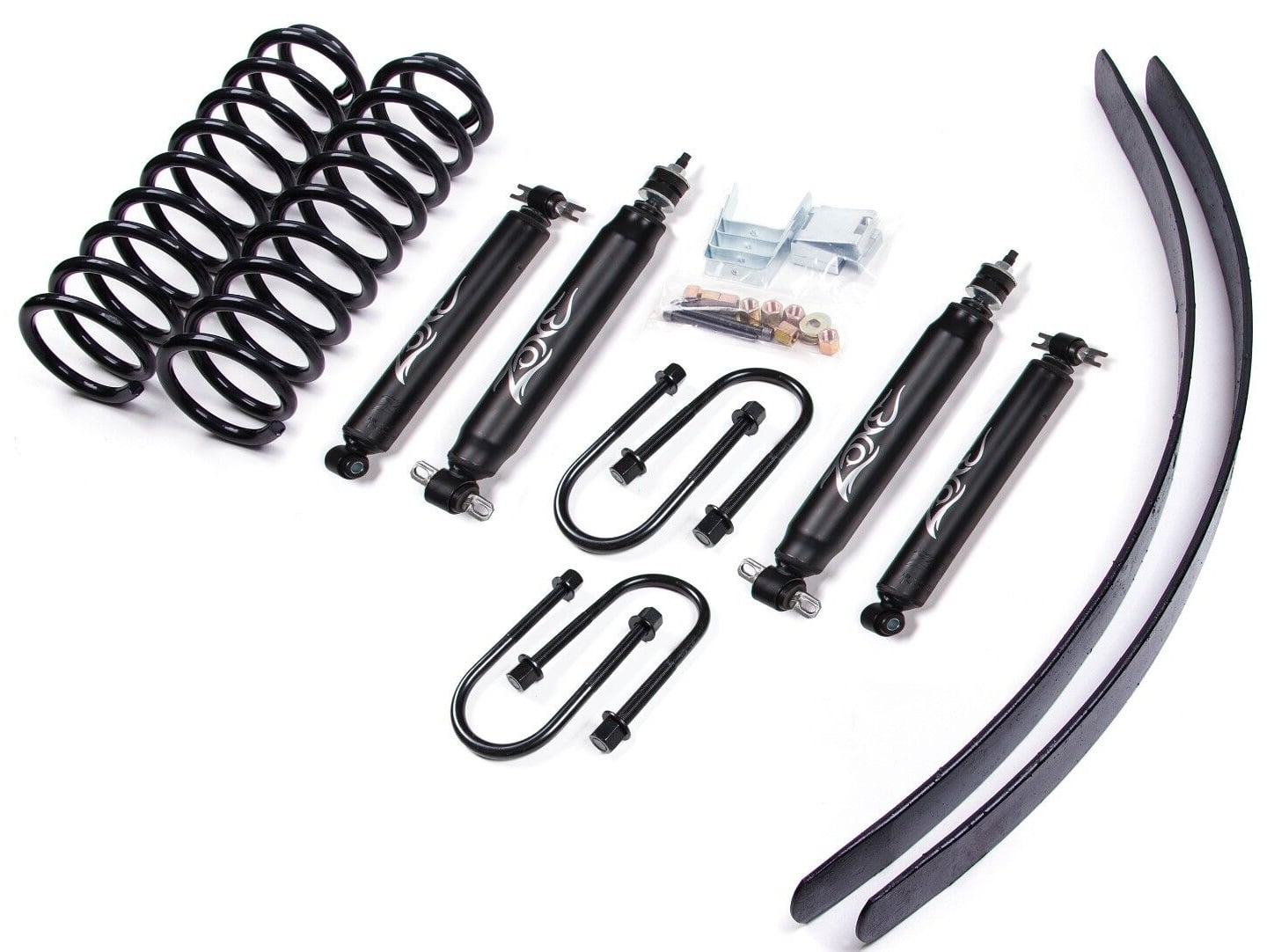 Zone Offroad 3" Coil Spring Lift Kit W/ Nitro Shocks,Chrysler Axle,84 ...