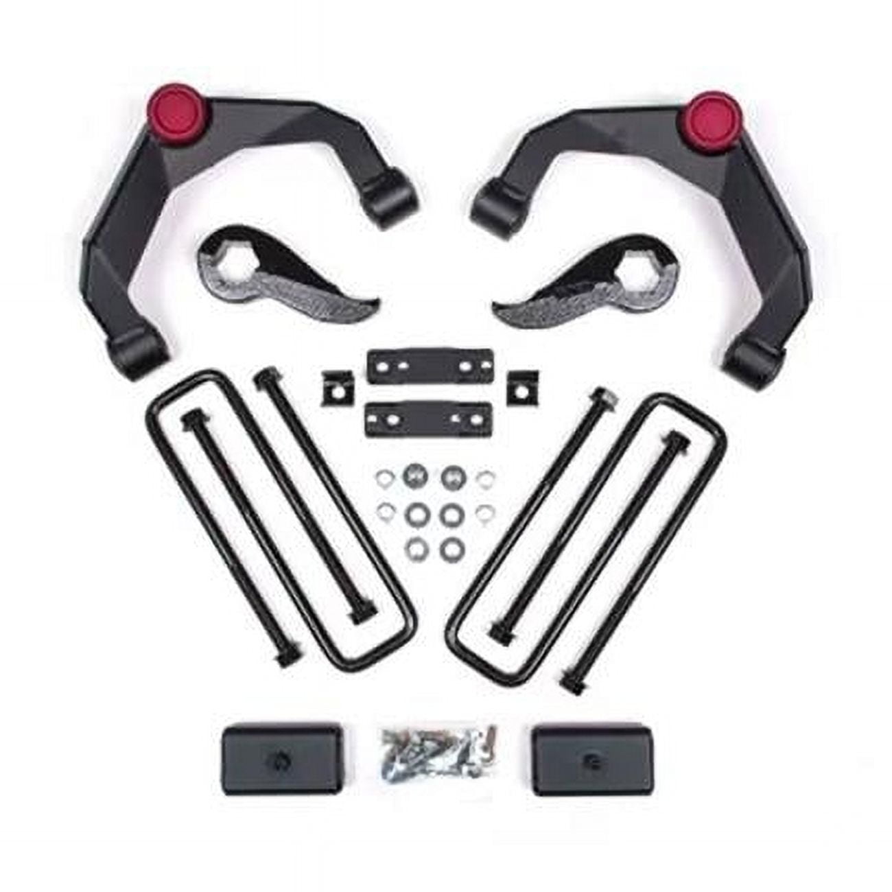 Zone Offroad 3 in. Adventure Series Front & Rear Suspension Lift Kit ...