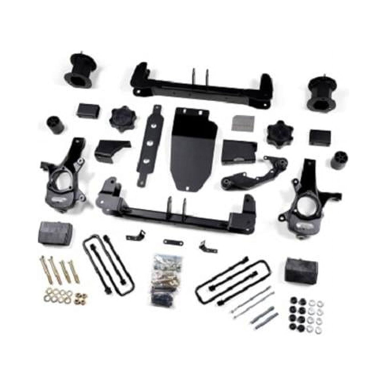 Zone Offroad 4.5 in. Rear Block Kit with Overload for 2020-c Chevy ...