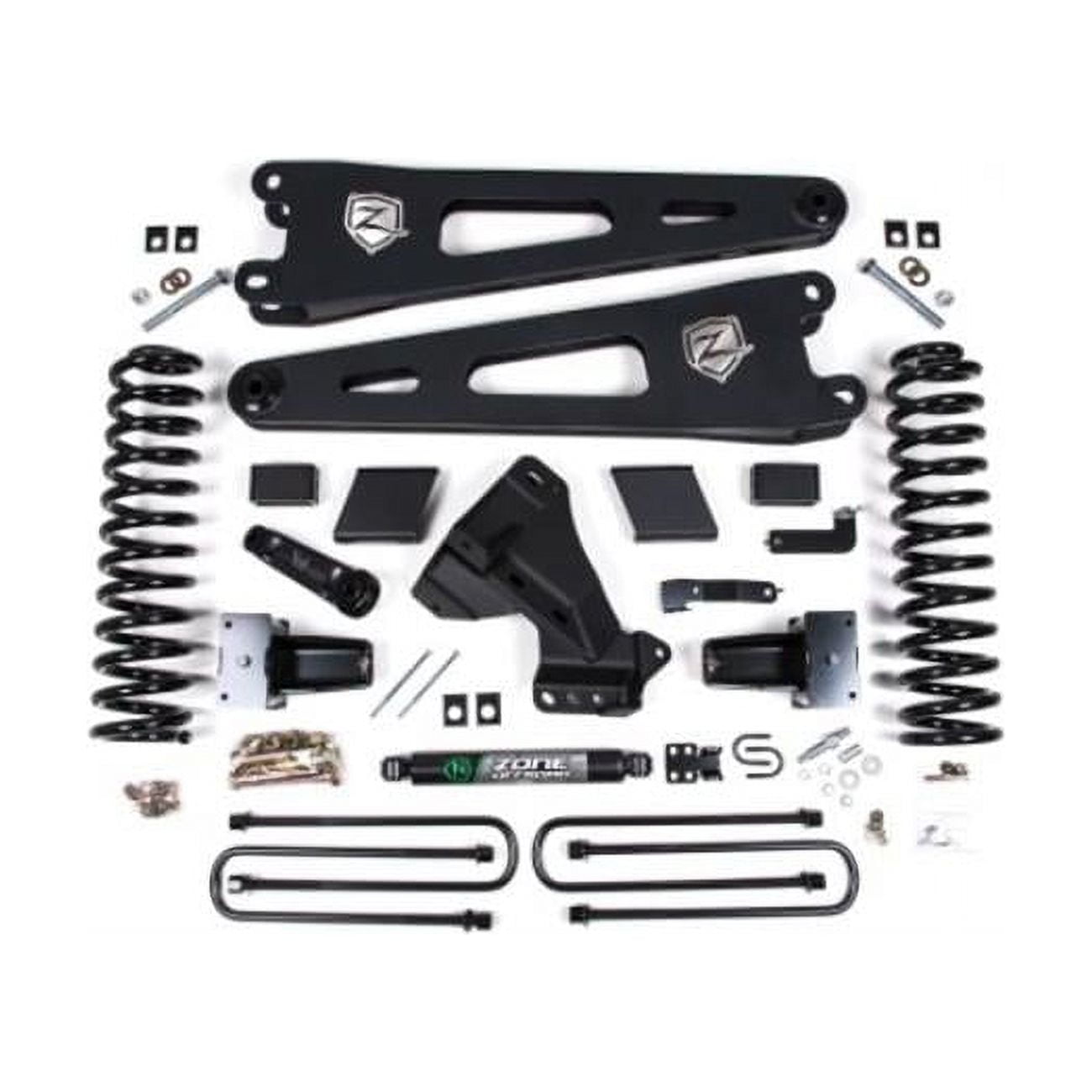Zone Offroad 4 in. Radius Arm Suspension Lift System for 2020-2022 F250 ...