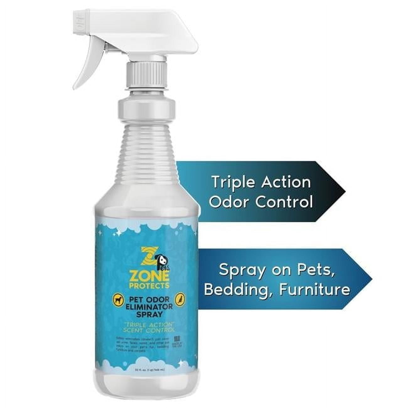 Zone Protects 119-32PS Pets Triple Action Spray, 32oz - Walmart.com