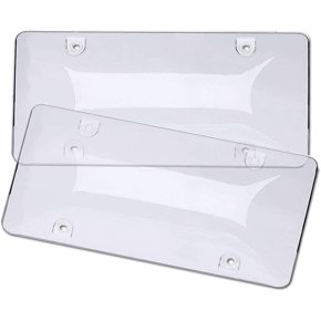 License Plate Clear Covers