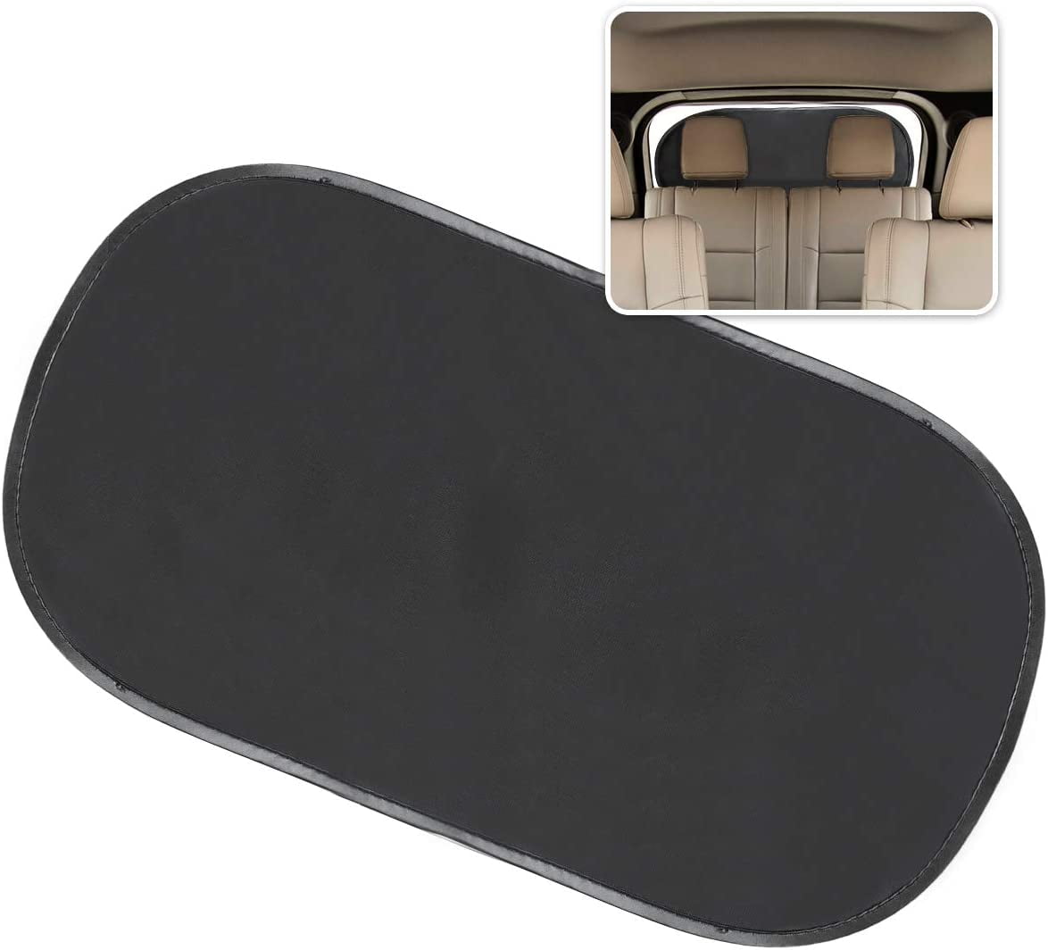 Zone Tech Car Rear Window 39" X 19" Sunshade Cover - Walmart.com