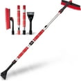 Zone Tech Extendable Snow Brush and Ice Scraper for Car, 2-1 and ...