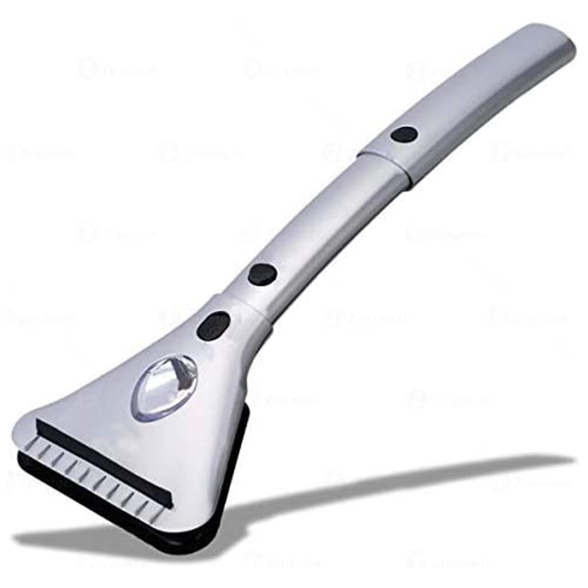 Zone Tech Automotive Heated Ice Scraper - Extendable LED Light Snow ...