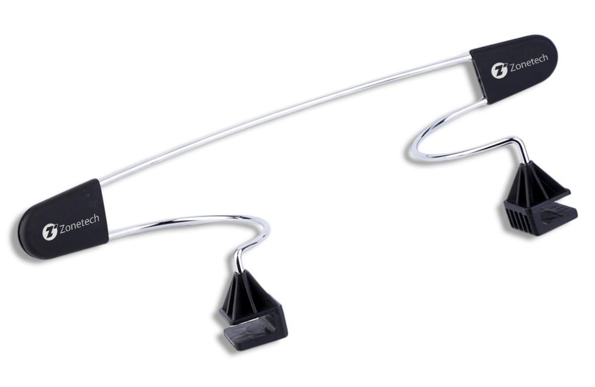 Zone Tech Metal Car Hanger Headrest Clothes Holder Travel Vehicle ...