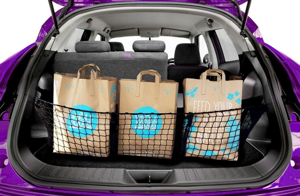 Zone Tech Three Pocket Black Mesh Storage Net Trunk Organizer - Walmart.com