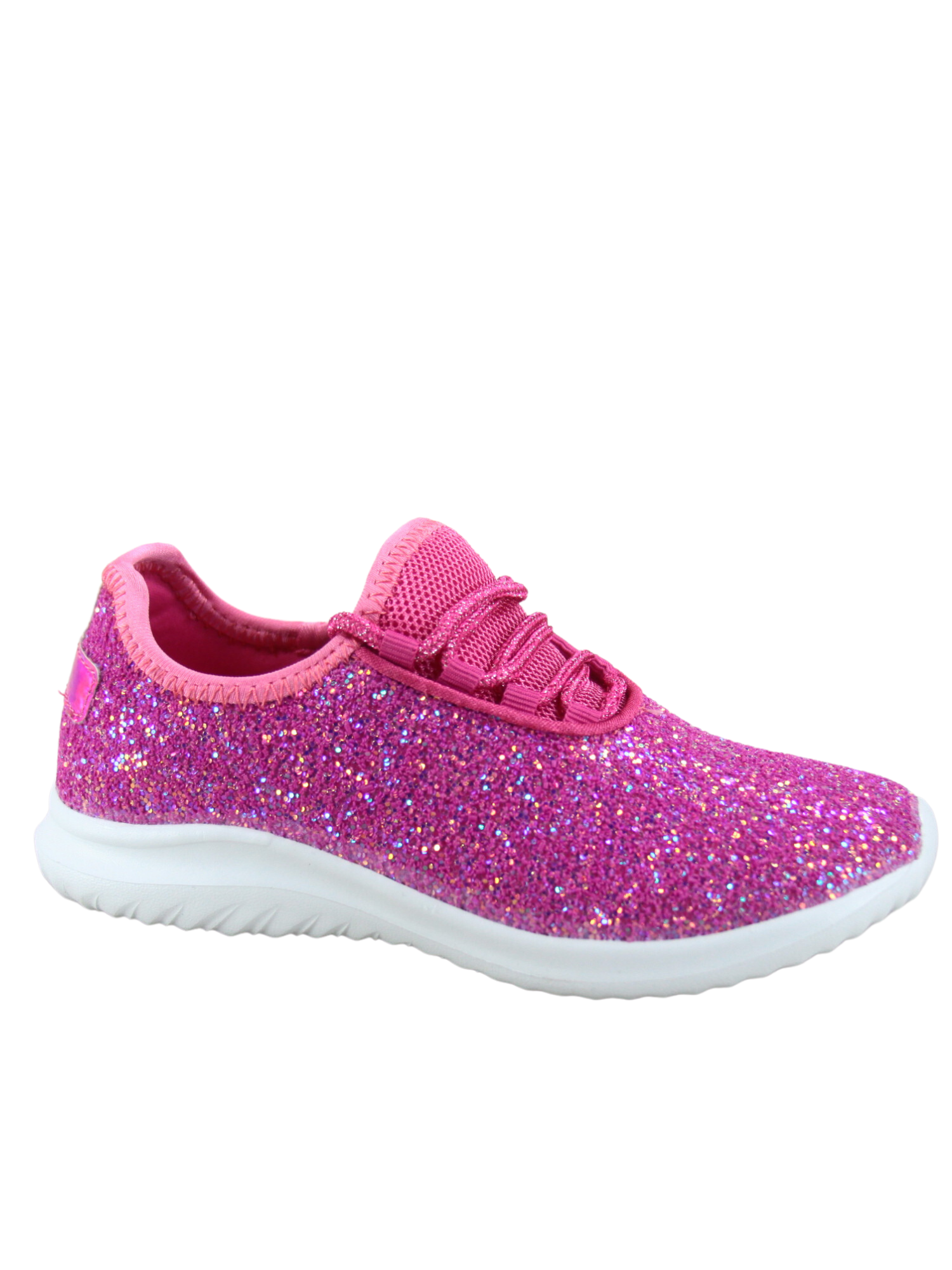 Toozon Little Girl Big Girl Glitter Sparkle Lightweight Slip-On Sneaker ...