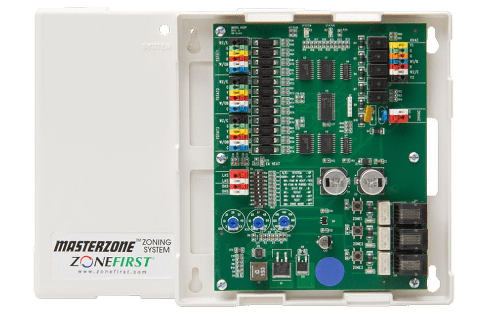 ZoneFirst H32P HVAC Control Panel, 2-3 Stage, 24V with Plug Thermostat ...