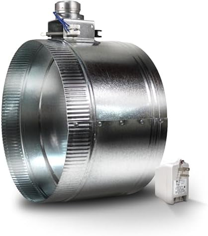 ZoneMaster 12-Inch Normally Closed Motorized Damper — Power Open/Spring ...