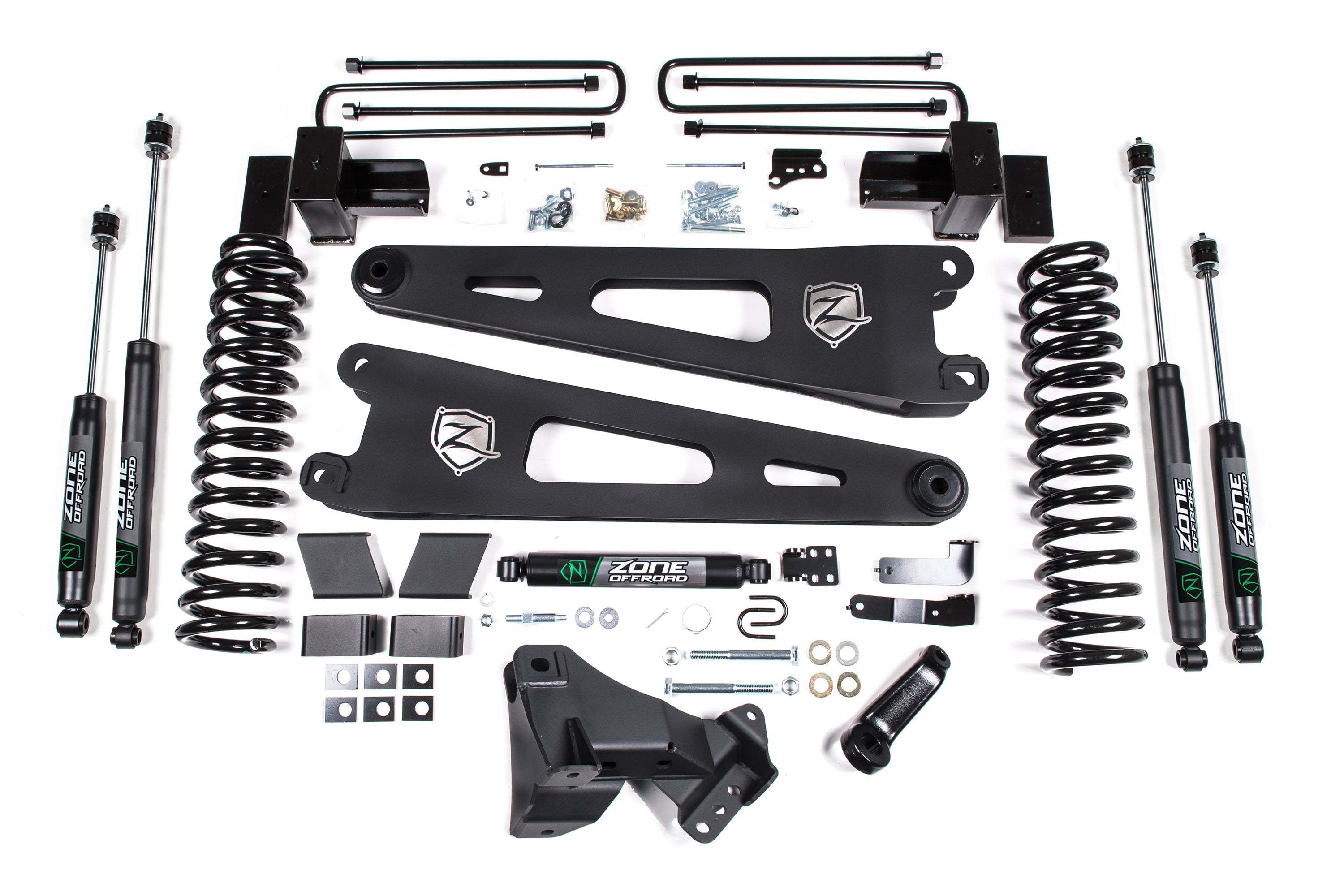 ZoneOffRoad 2017-2019 Fits Ford F250 F350 Super Duty 4WD Diesel 4" Lift ...