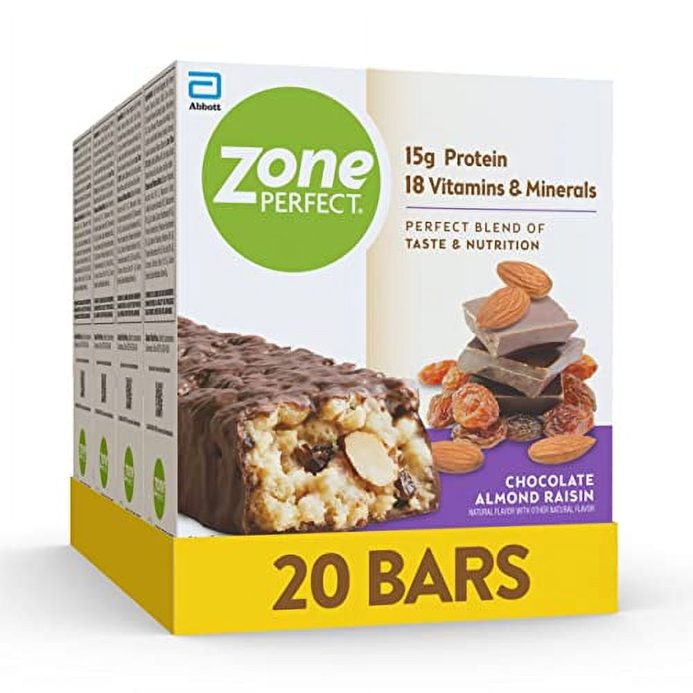 ZonePerfect Protein Bars | 15g Protein | 18 Vitamins & Minerals ...