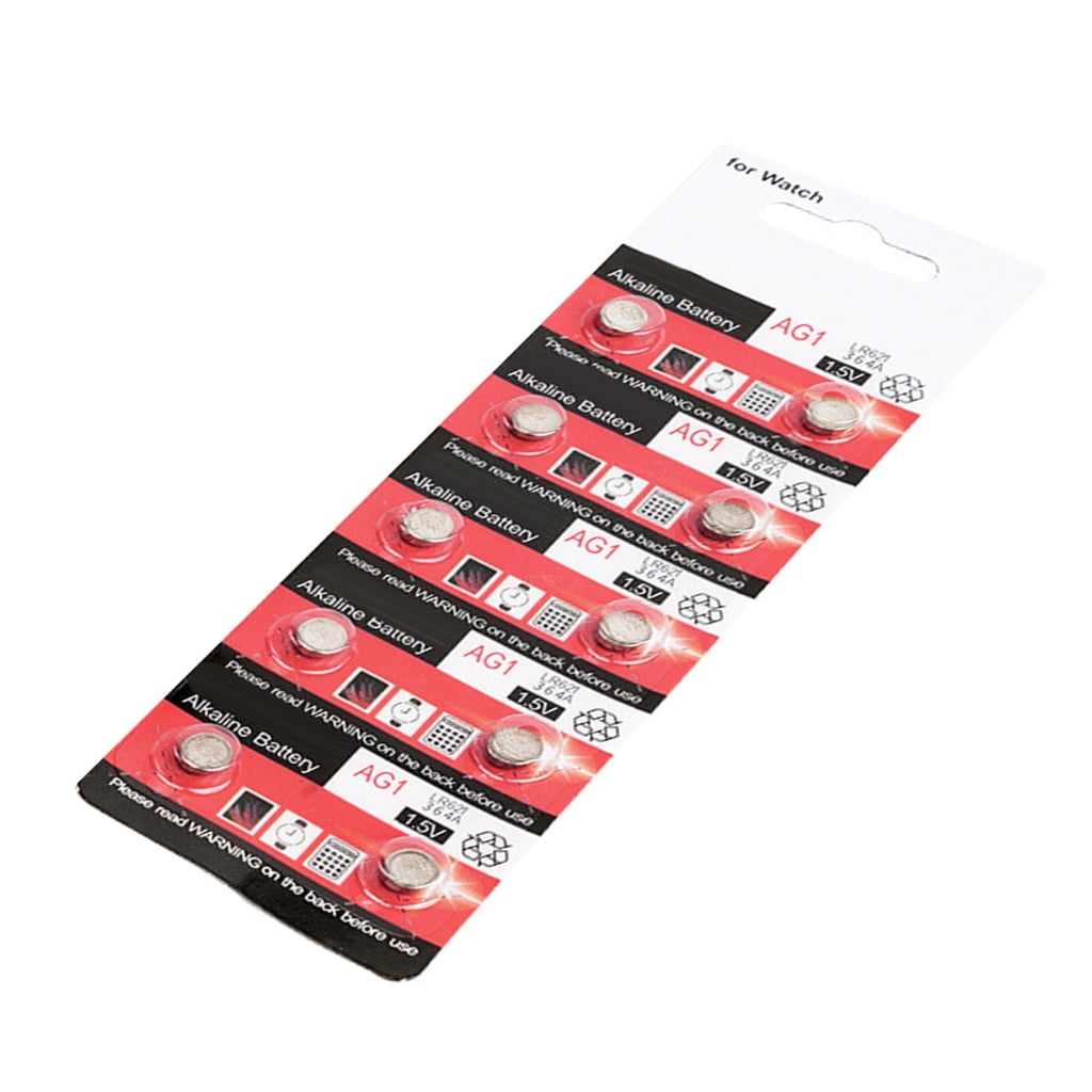 Zonest 10Pc/20pc AG1/LR621 Button Coin Cell Easy Replace Batteries for ...