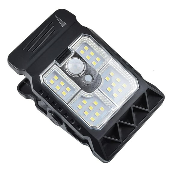 Zonest Clip on Solar Light with Motion Sensor LED Courtyard Garden ...