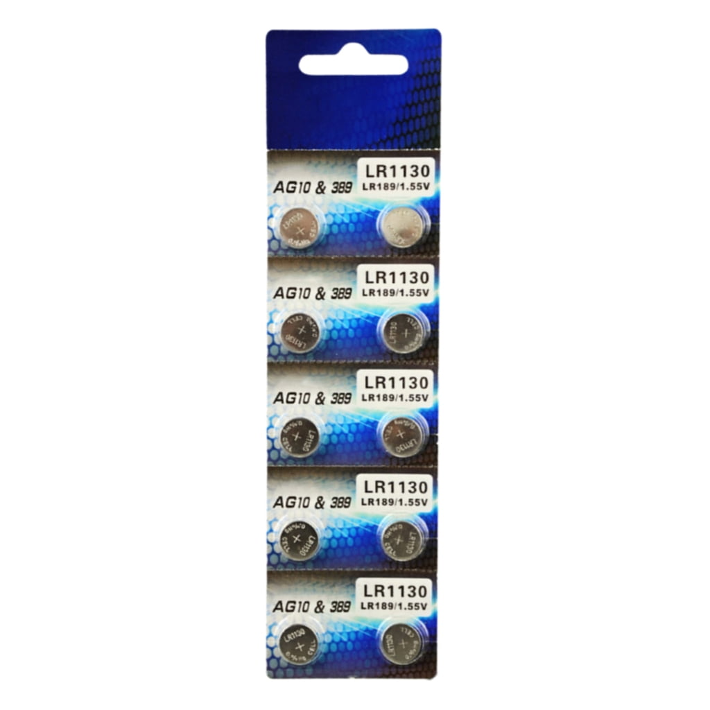 Zonest LR626/LR144/LR1130 Batteries Button Cells Standard Size For Easy ...