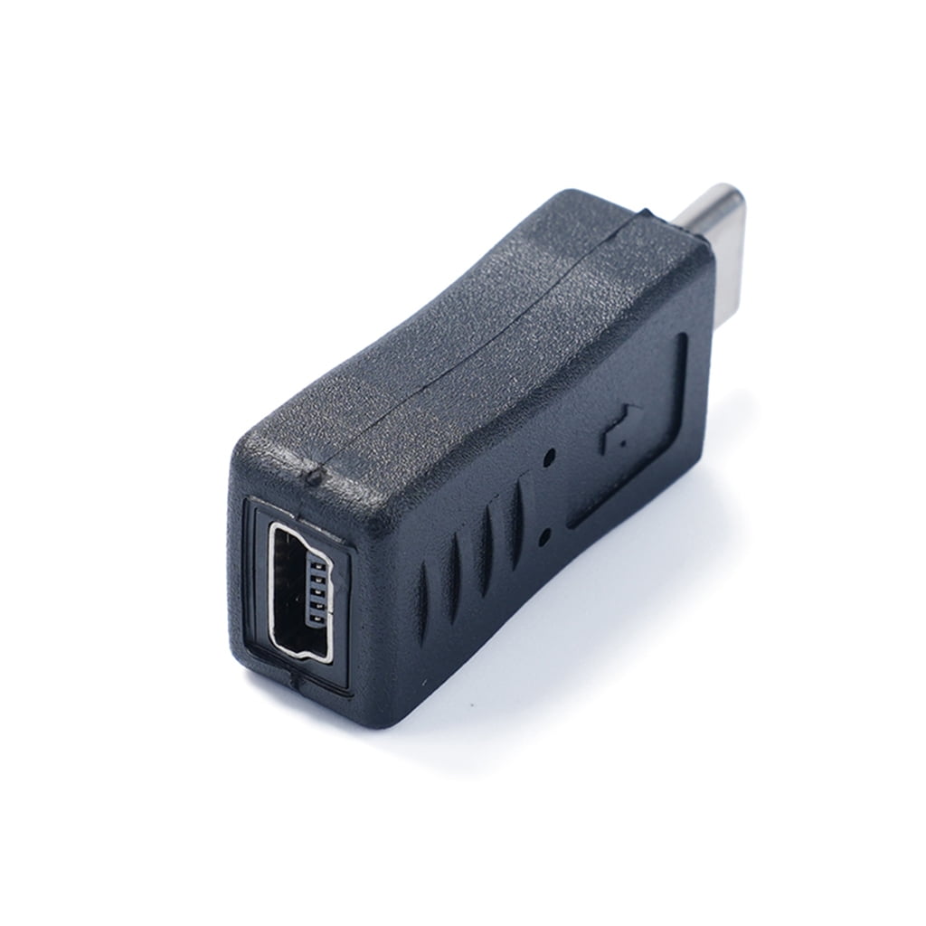 Zonest Mini USB to USB Converter Mini USB Female to Type-C Male Adapter ...