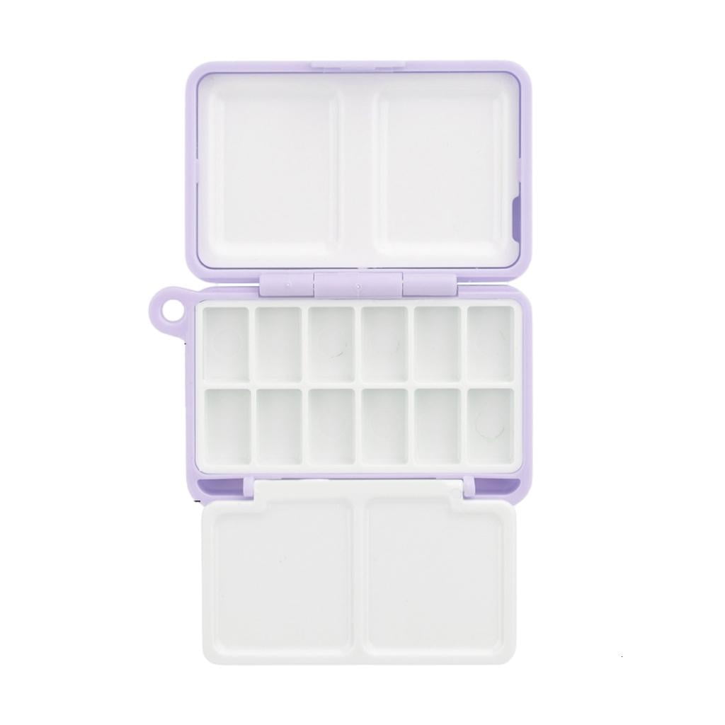 Zonest Travel Painting Empty Watercolor Tins Box with Pans Watercolor ...