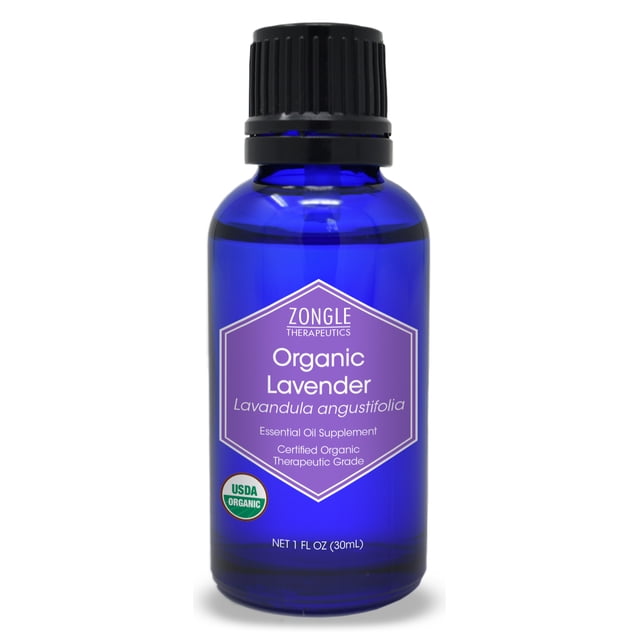 Zongle USDA Certified Organic Lavender Essential Oil, Bulgarian, Safe ...