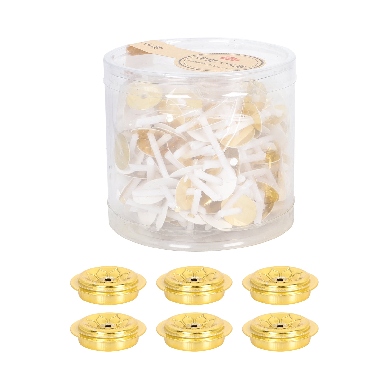 Zonh 1 set of Oil Lamp Wicks DIY Wicks Buddha Butter Lamp Wicks with ...