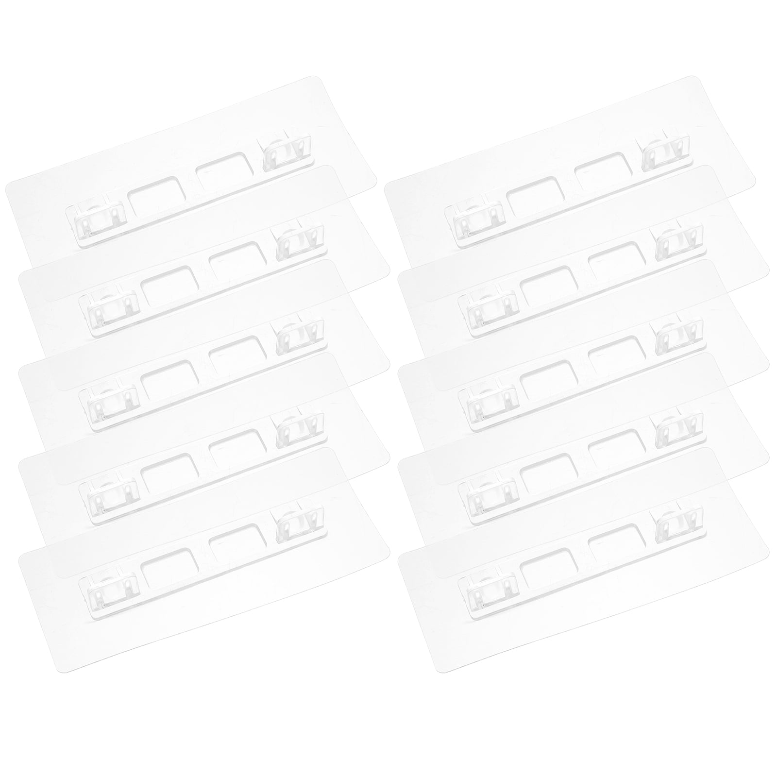 Zonh 12pcs Shelving Brackets Heavy Duty Shelf Brackets Punch Free Shelf ...