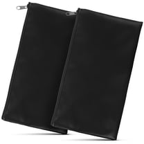 DALIX Bank Bags Money Pouch Security Deposit Utility Zipper Coin Bag in ...