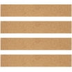 50 Pieces Cork Boards, Full Backed Wall Bulletin Boards, Cork Sheets ...