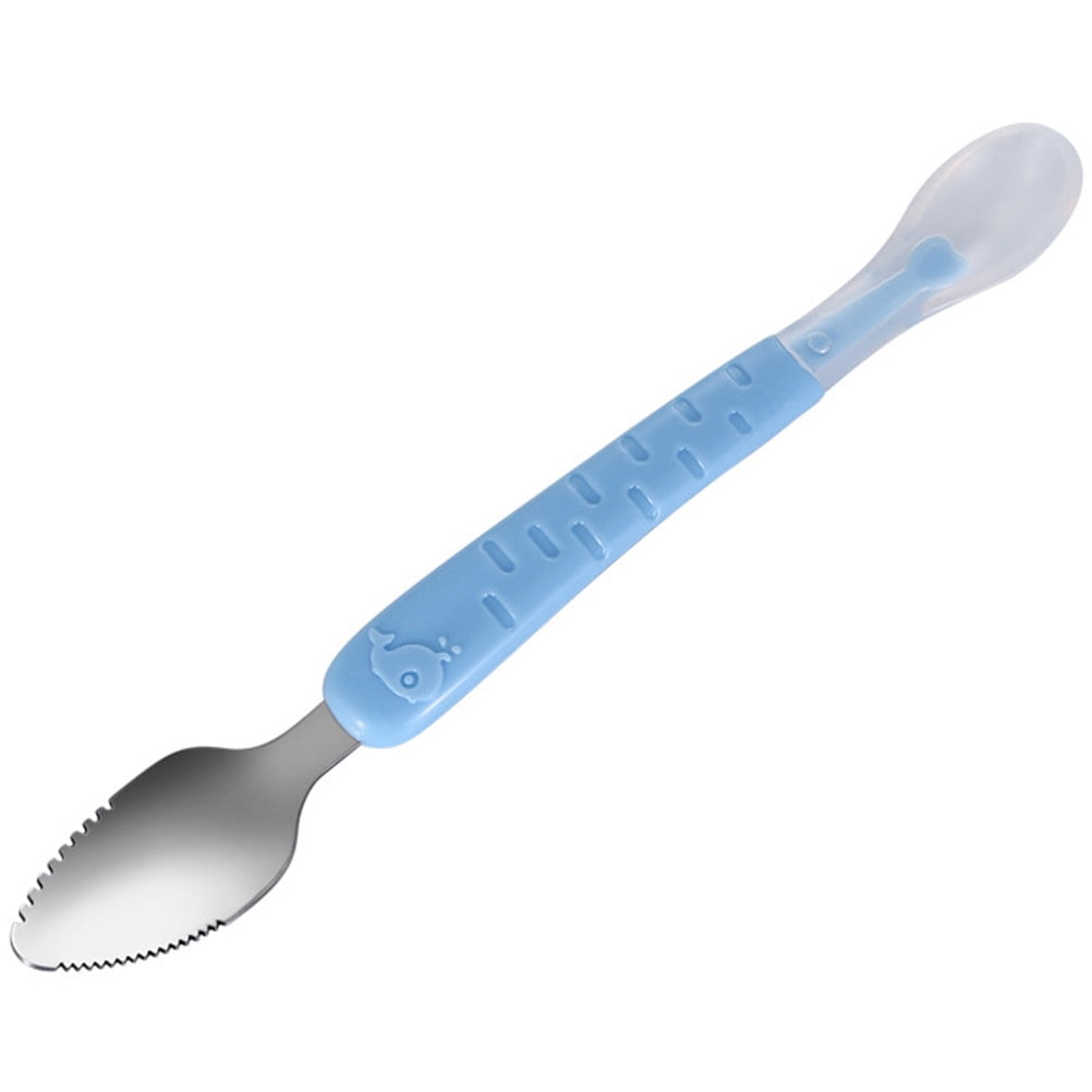 Zonh Fruit Puree Spoon Grapefruit Spoon Double Head Baby Food Spoon ...