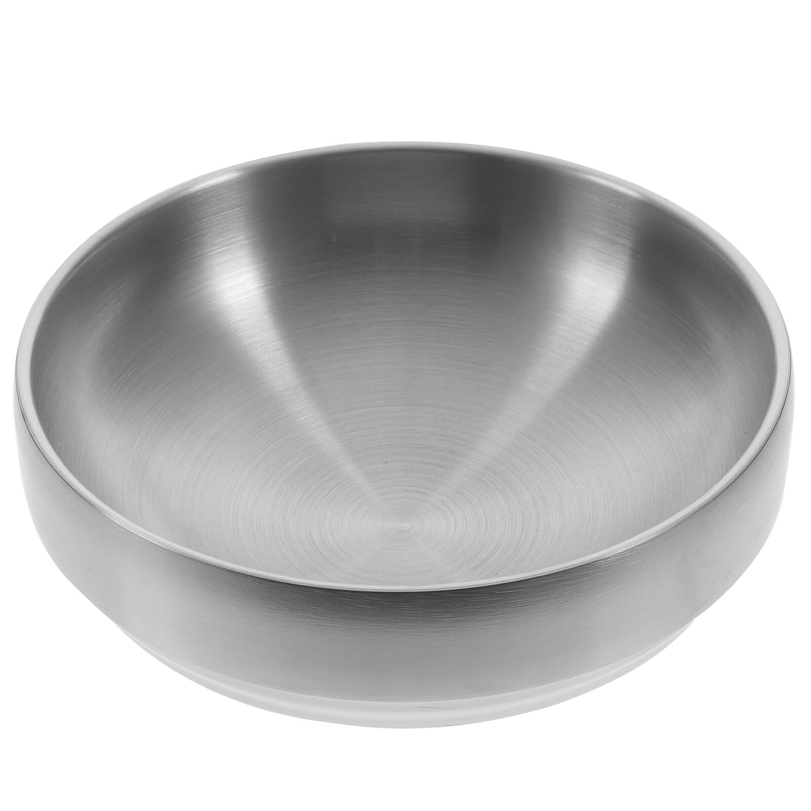 Zonh Stainless Steel Rice/Soup/Salad Bowl 19cm Double-walled 19X6.5CM ...