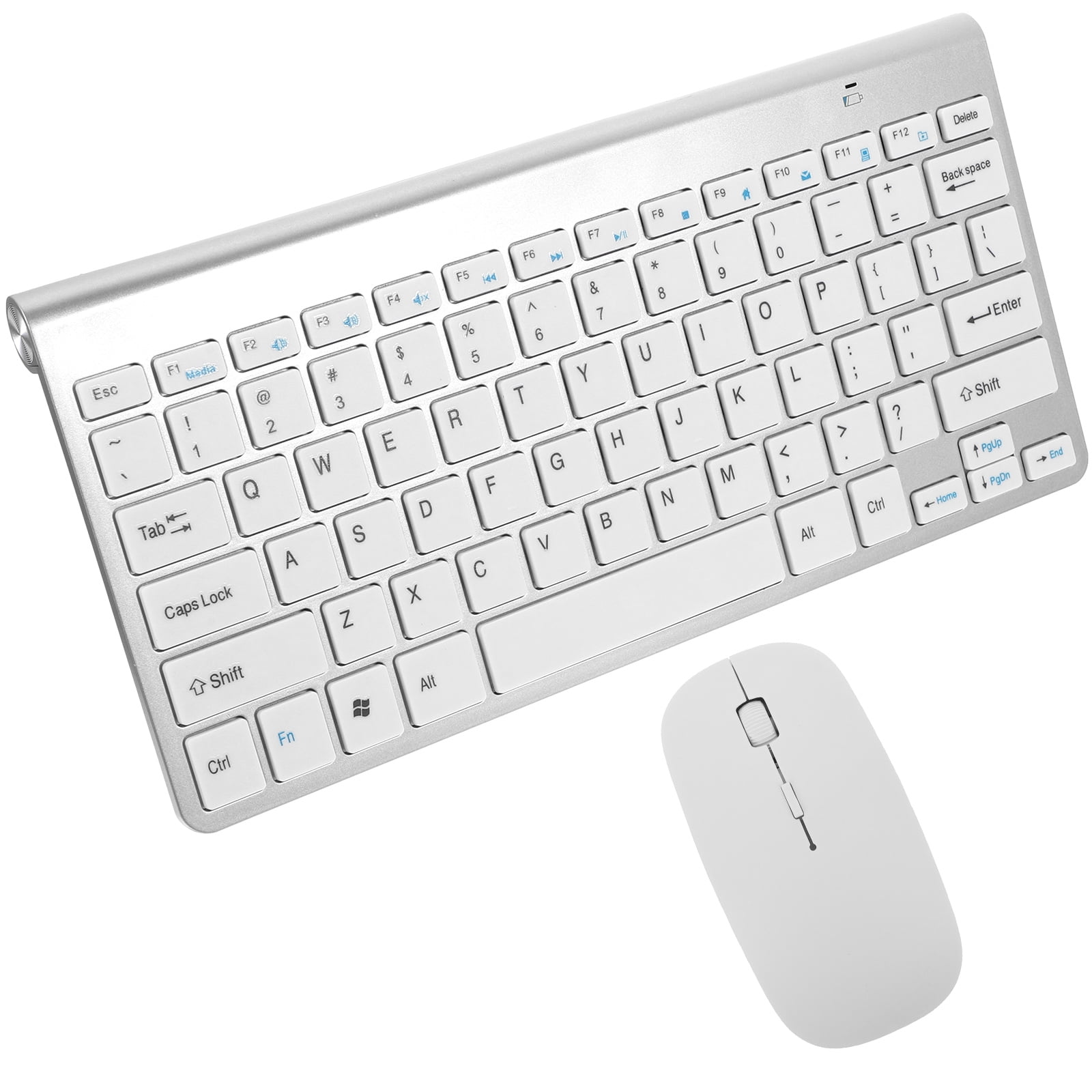 Zonhebin 1 Set Wireless Keyboard Mouse Combo Plug and Play Multimedia ...