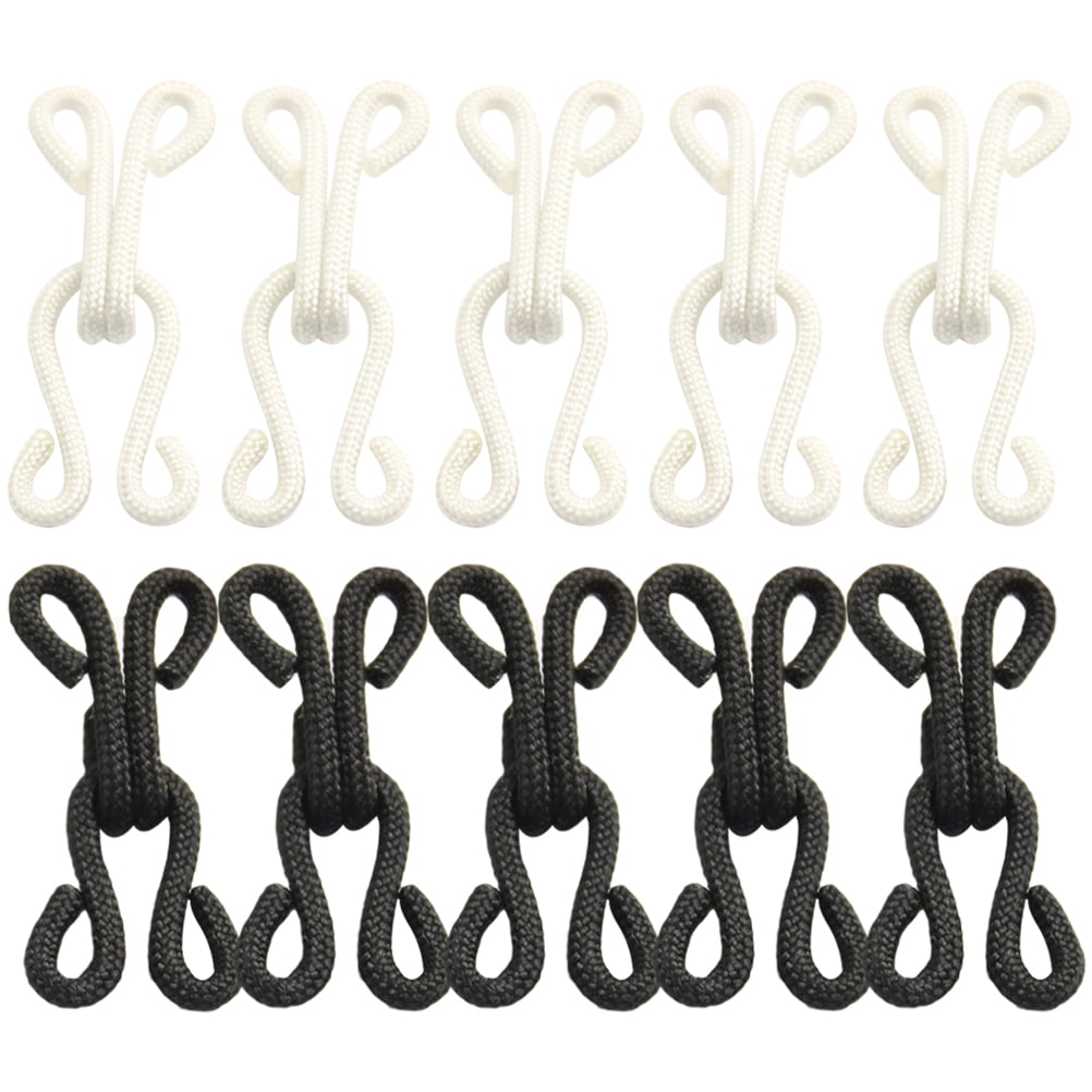 ZONHEBIN 10 Pairs Sewing Hooks and Eyes Closure for DIY Clothing ...