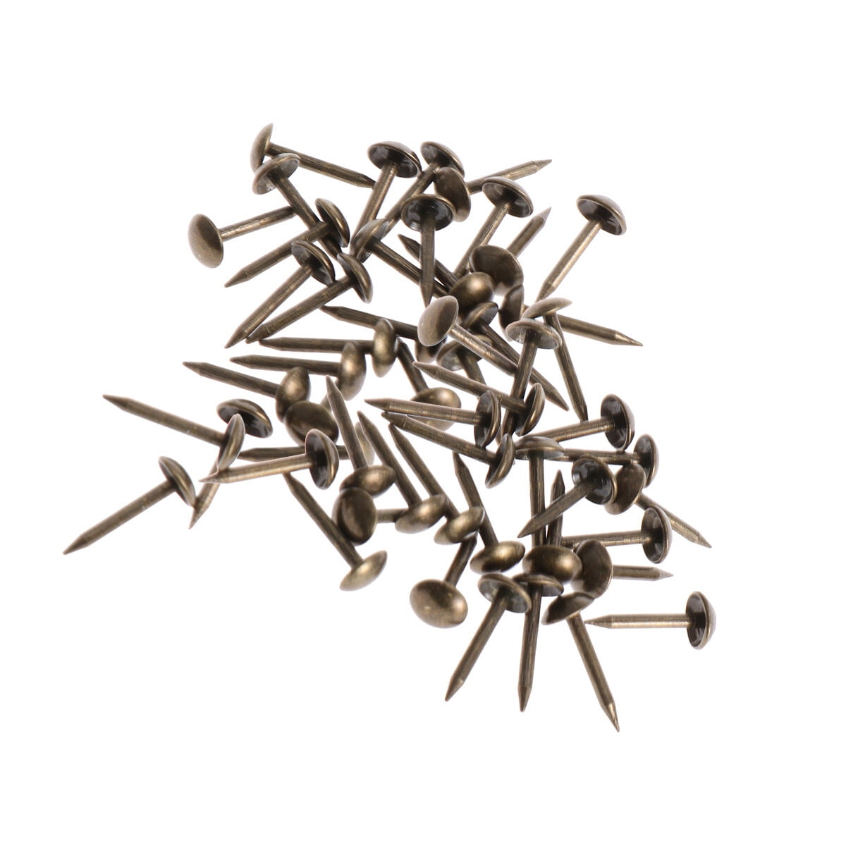 Zonhebin 100pcs 6x14mm Bronze Decorated Door Nails Thickened Round ...