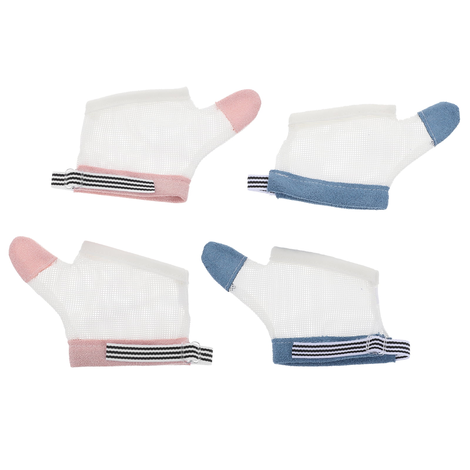 Zonhebin 2 Pairs Infant Thumb Guards for Boys - Stop Nail Biting ...